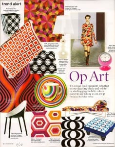 Mod Op-Art Style | Slipcovers for Your Walls