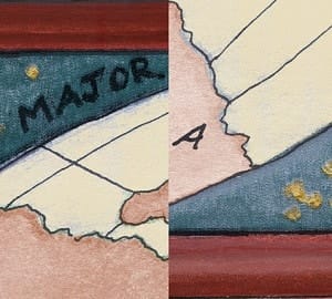 Custom Map Ceiling Mural | Casart Customer Gallery